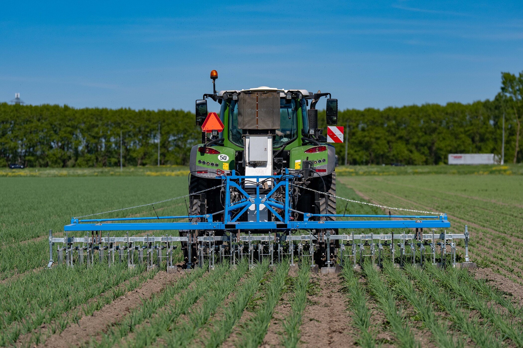 Andela Elektro Weeder for weed control between the rows