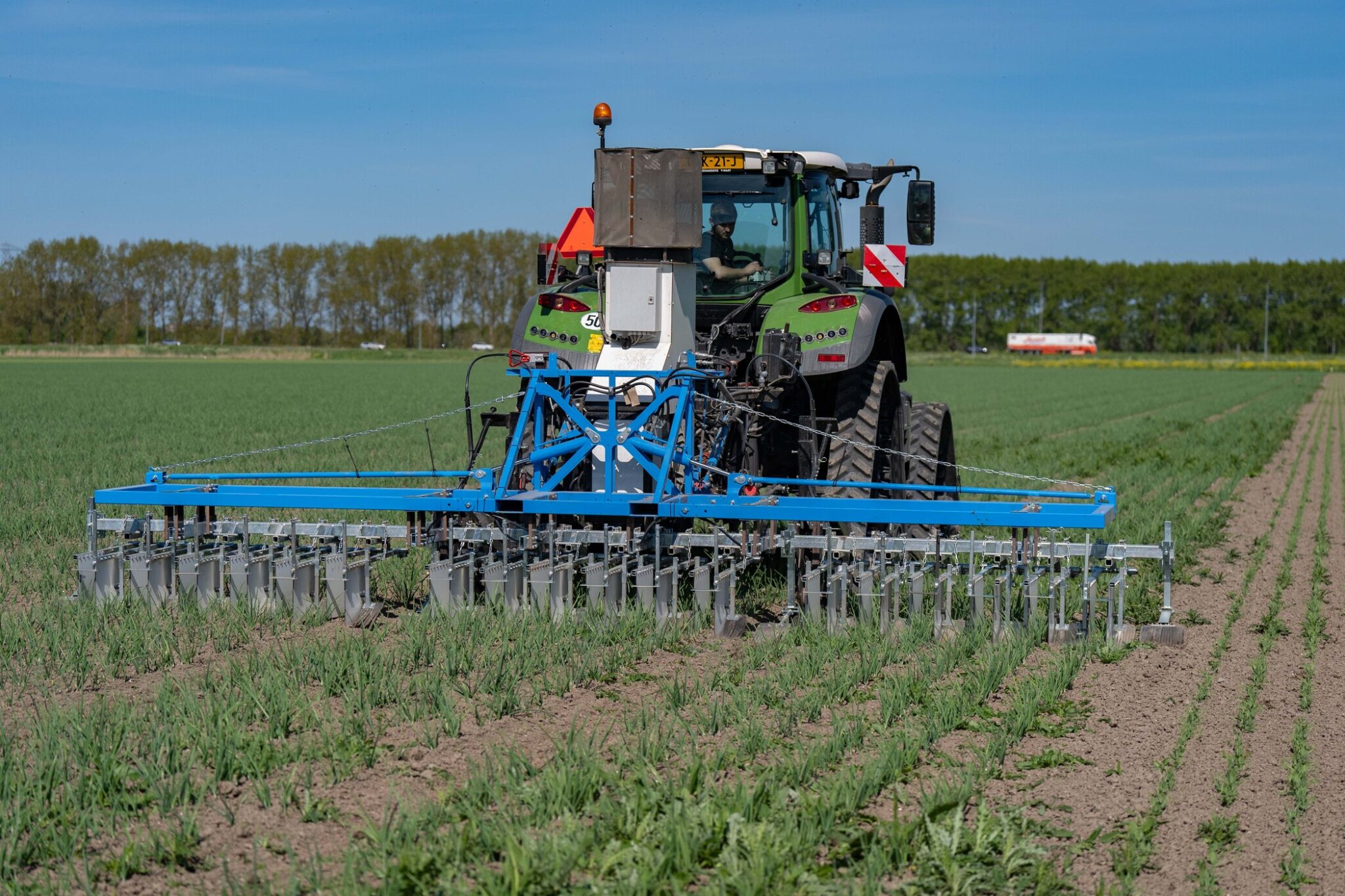 Andela Elektro Weeder for weed control between the rows